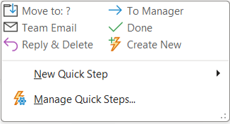 Outlook Quick Steps Examples How To Create Custom Quick Steps In