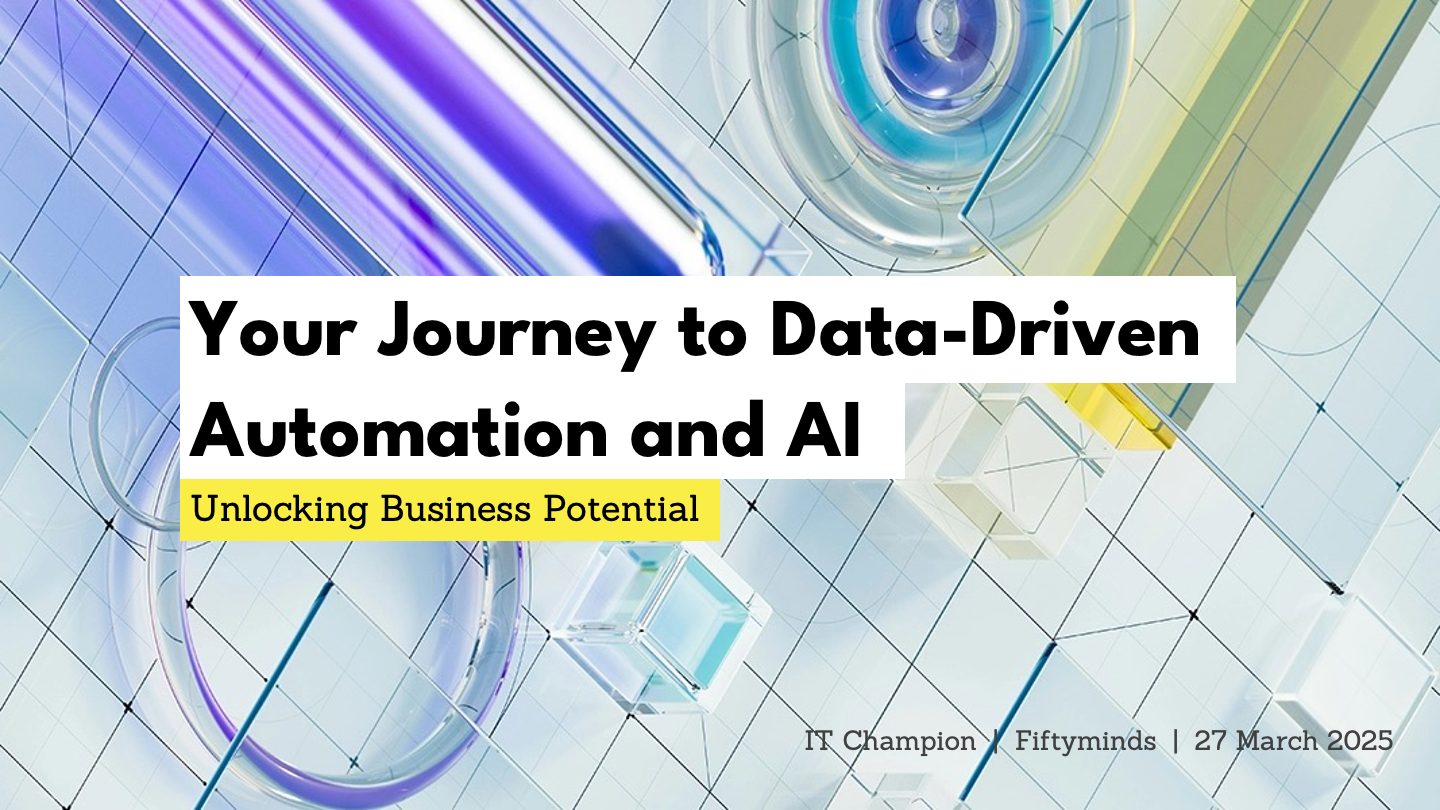 Blog: Data-driven Automation and AI | IT Champion